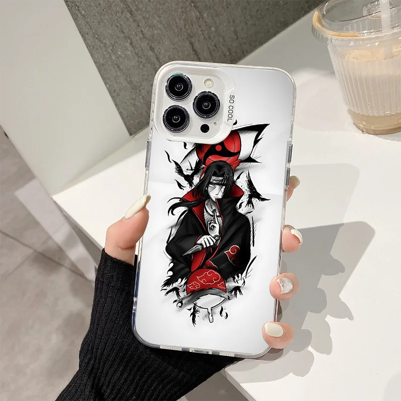 TPU I-Itachi U-Uchiha Phone Case for IPhone 16 15 14 13 12 11 Pro Max X ...