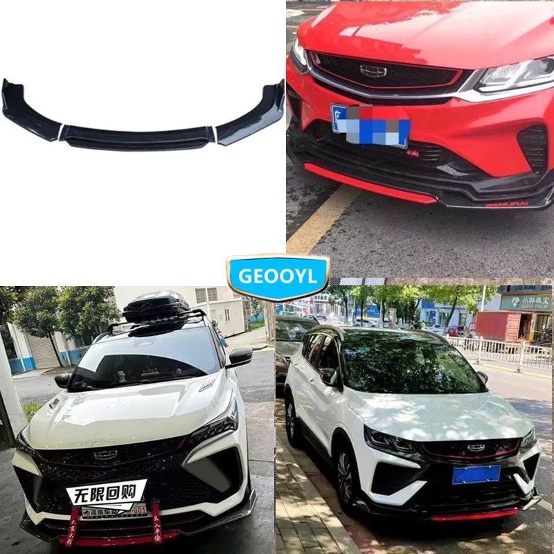 Labio-de-pala-de-parachoques-delantero-de-coche-para-Geely-Coolray ...