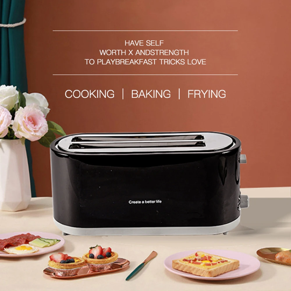 Electric-toaster-household-automatic-bread-baking-machine-breakfast ...