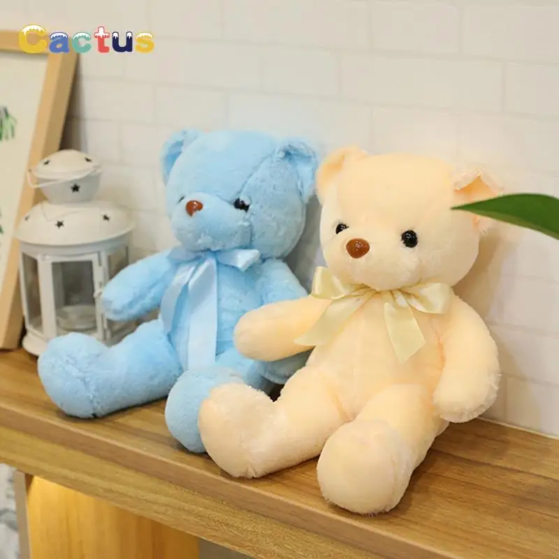 30CM Colorful Bear Plush Animals Toys Doll Soft Stuffed Teddy Bears for ...