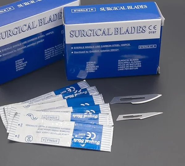 100pcs Dental Medical Instruments 13 Sizes Surgical Blades #10-#25 ...