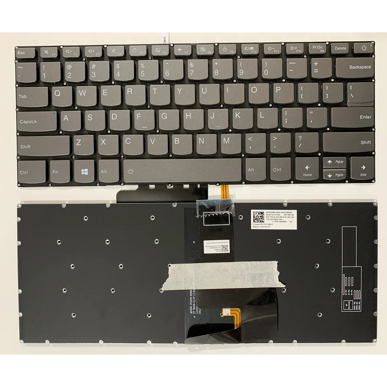 US Layout for Lenovo IdeaPad 1-14IGL05 1-14ADA05 Slim 1-14AST-05 81VS ...