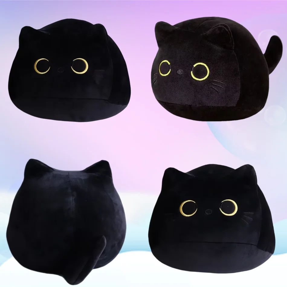 Ins-Black-Cat-Plush-Toy-Cat-Pendant-Cuddly-Doll-Plush-Toys-Pillow ...