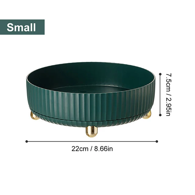 360 Rotation Non-Skid Spice Rack Container Sauce Condiment Organizer ...