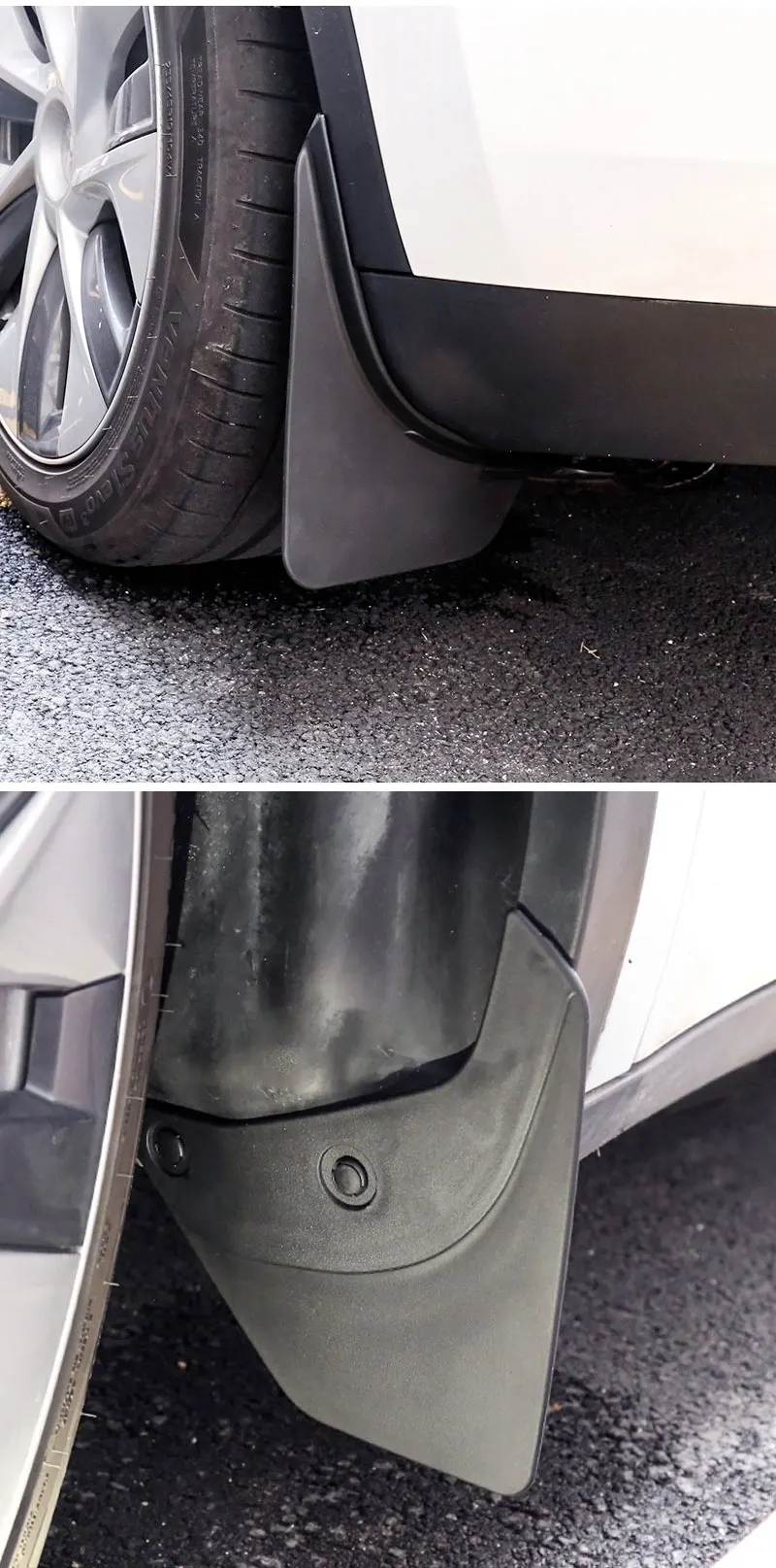 Un gros orange - Garde-boue avant et arrière pour voiture, garde-boue ...