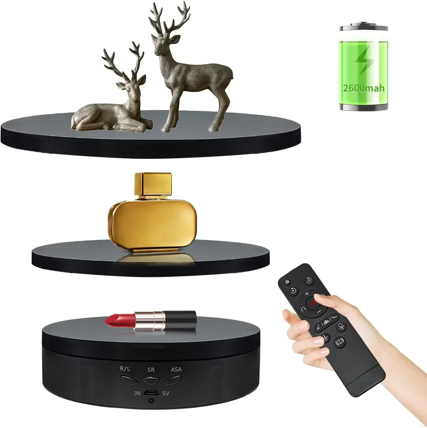 Jewelry-Rotating-Turntable-Remote-Controlled-Electric-Rotating-Display ...