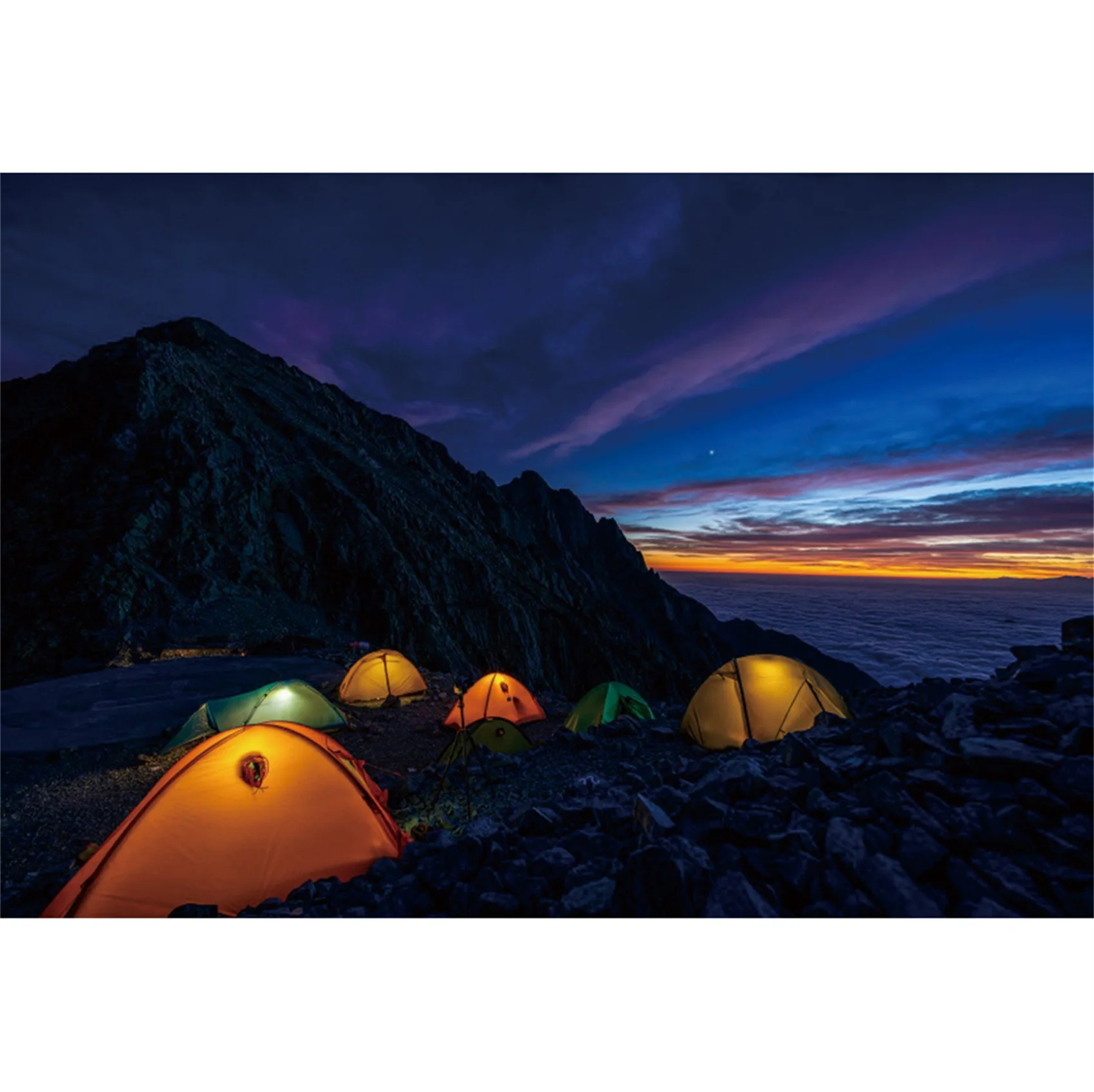 Night Camping Scenes