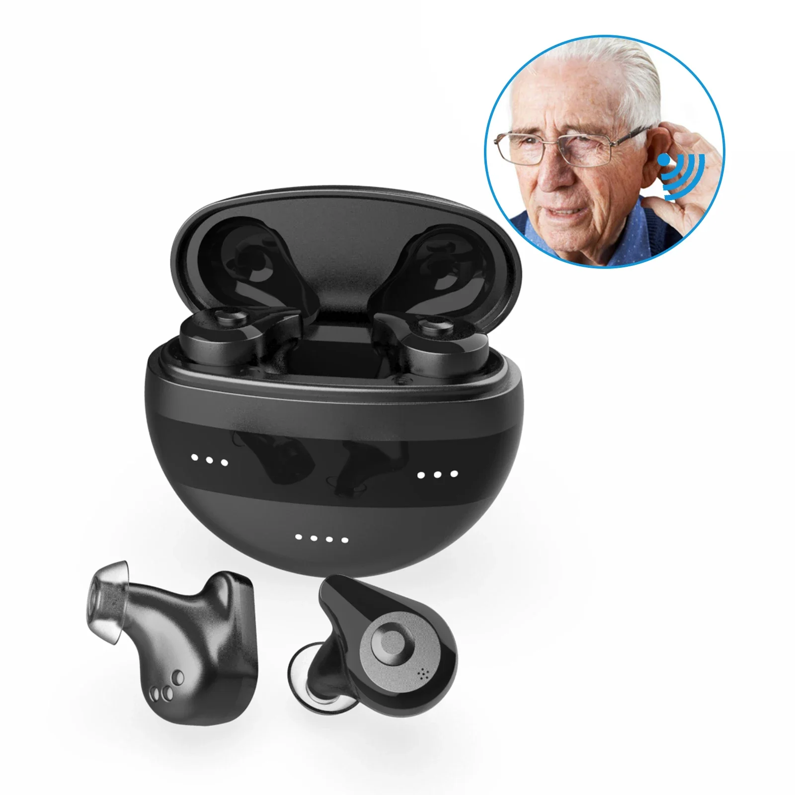 Listener High Quality Bluetooth Earbuds TWS Hearing Aids Wireless ...