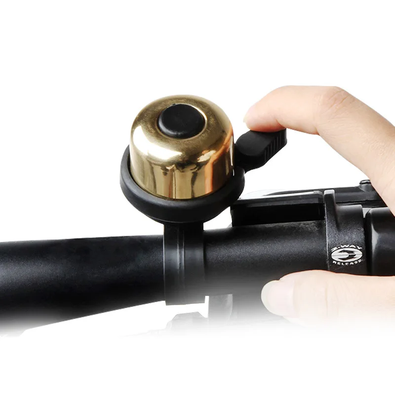자전거 벨 알루미늄 합금 시끄러운 경적 사이클링 핸들 바 조정 가능한 알람 벨 Mtb 도로 자전거 구리 경적 벨 자전거