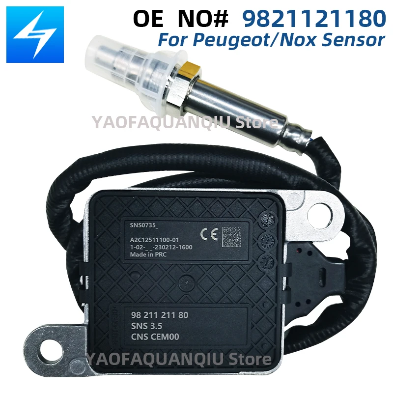 9821121180-Nitrogen-Oxygen-Sensor-NEW-NOX-Sensor-For-Citroen-C3-C4-C5 ...