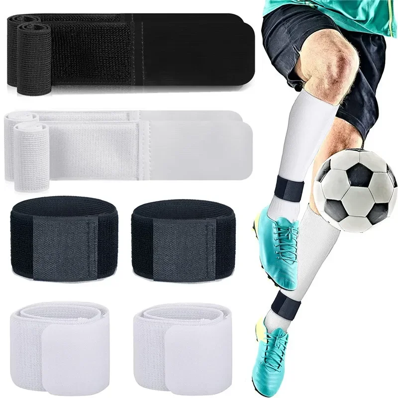 1Pair-Soccer-Shin-Guard-Straps-Adjustable-Shin-Fixed-Strap-Anti-Slip ...