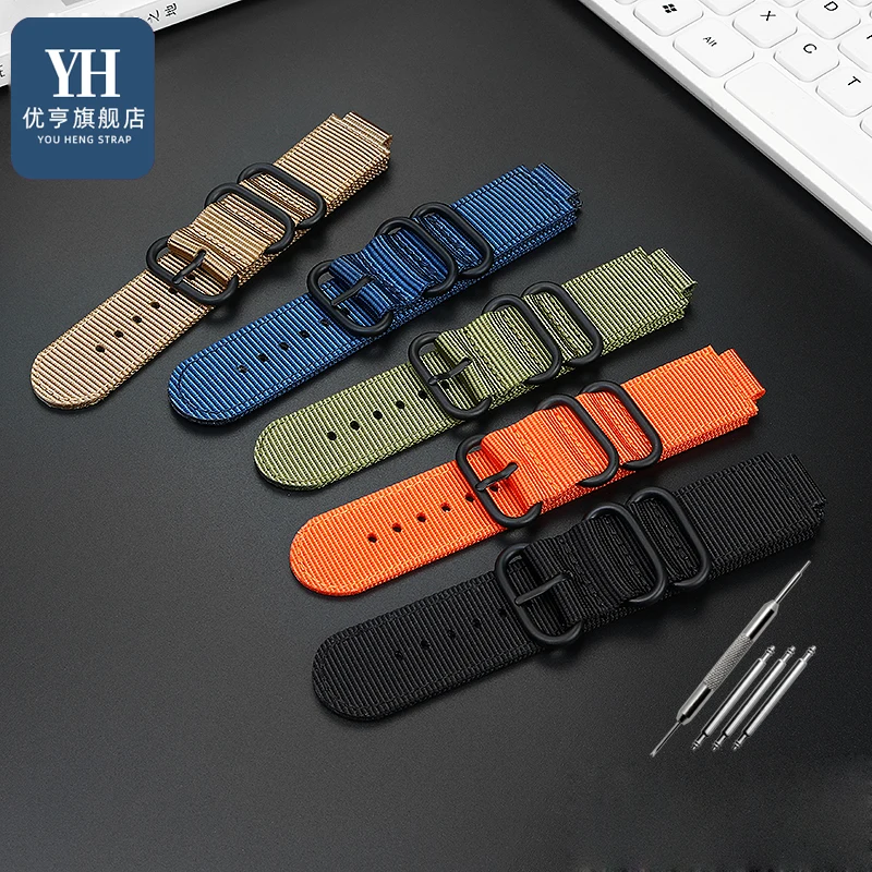 24-16mm-nylon-watch-strap-for-Timex-T2N721-T2N720-739-TW2T6300 ...