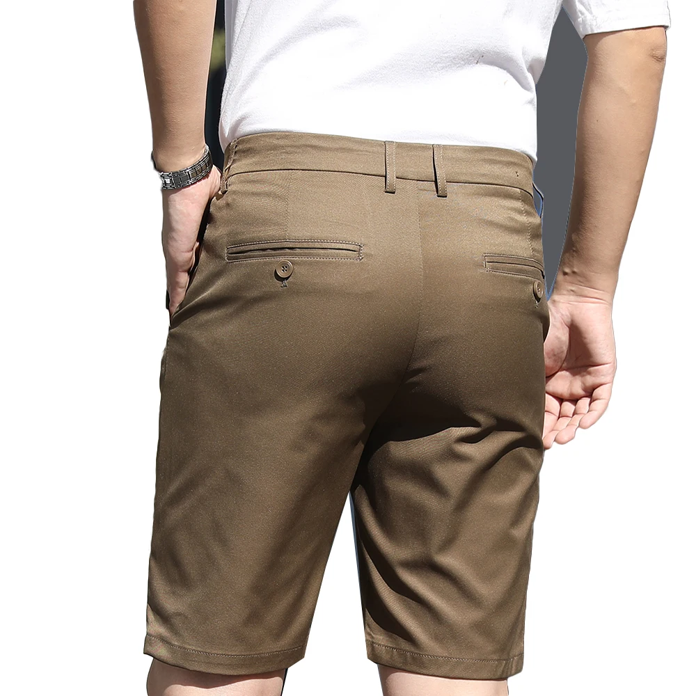 10 Models Men's Summer Thin Fashion Business Casual Suit Pants shorts ...