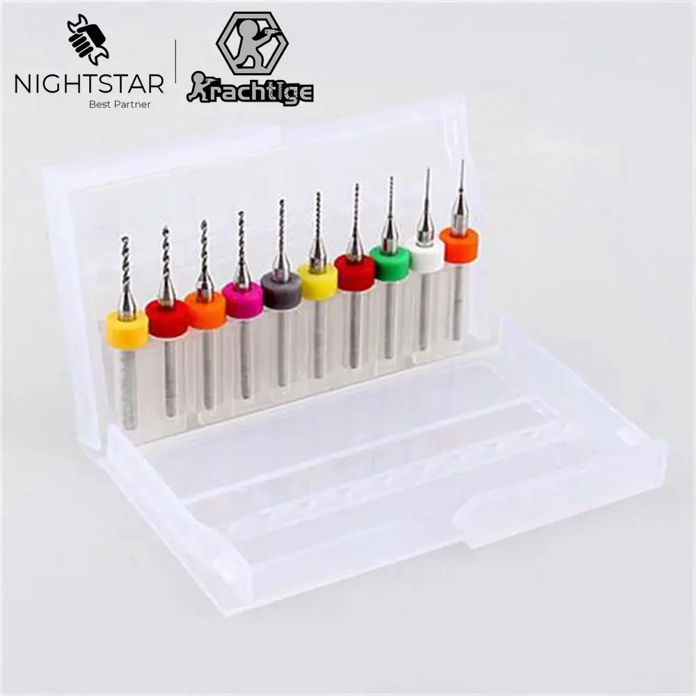 10Pcs-PCB-Print-Circuit-Board-Carbide-Micro-Drill-Bits-Tool-for-SMT-CNC ...