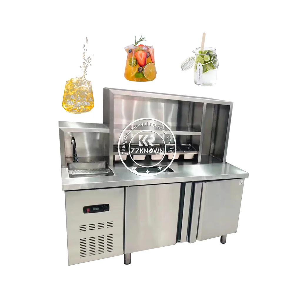2024-Commercial-Milk-Bubble-Tea-Counter-Equipment-Coffee-Shop-Bar ...
