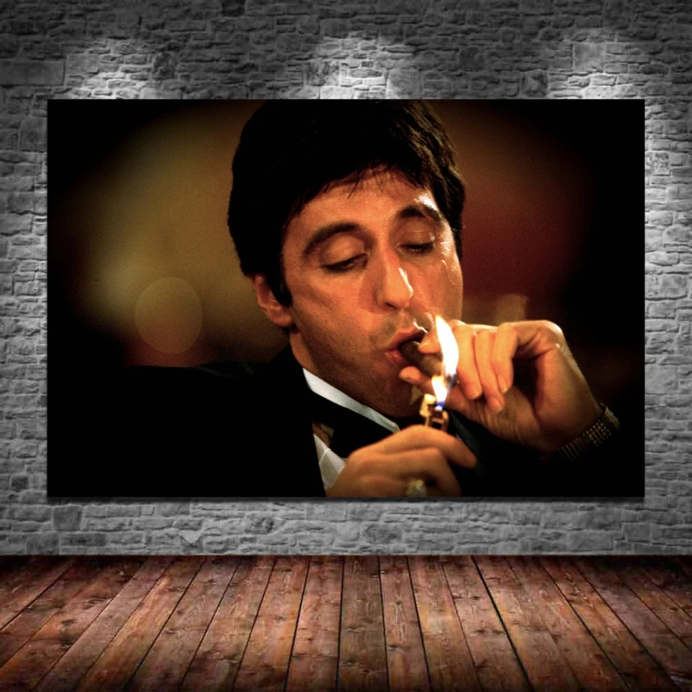 The Godfather Al Pacino Scarface Classic Movie Posters and Prints ...