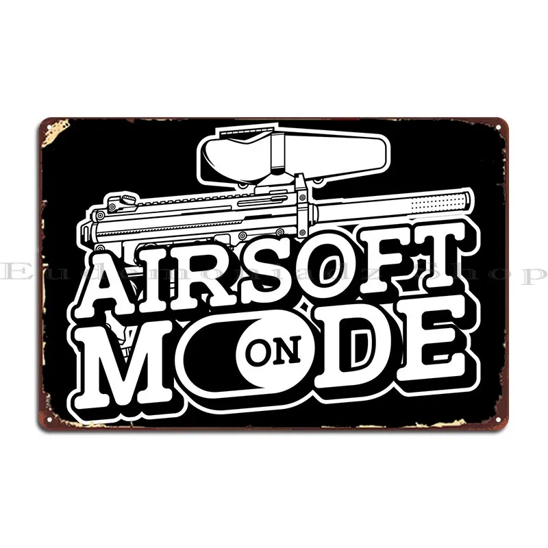Airsoft-Air-Gun-Sports-Metal-Plaque-Vintage-Wall-Mural-Character ...
