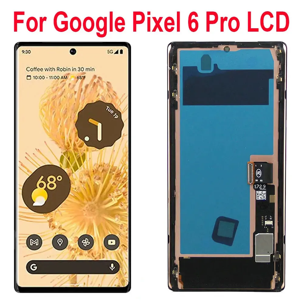 AMOLED-For-Google-Pixel-6-Pro-Lcd-Display-Digital-Assembly-Touch-For ...