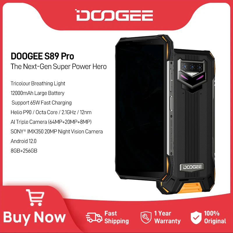 Doogee S89 Pro Mobile Phone | Rugged Phone | Battery - S89 Pro Phone 6. ...