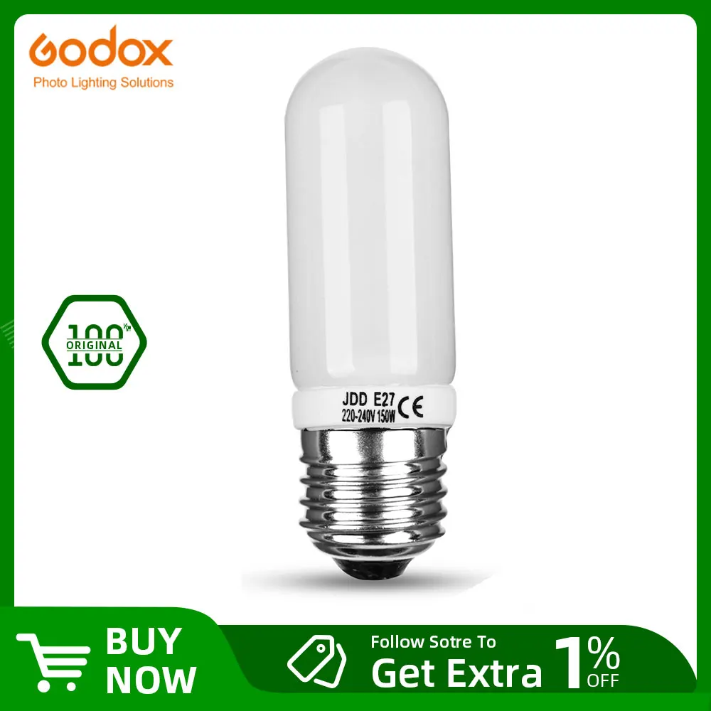 Godox 250W E27 Modeling Lamp Light Lighting Bulb for Godox Studio Flash ...