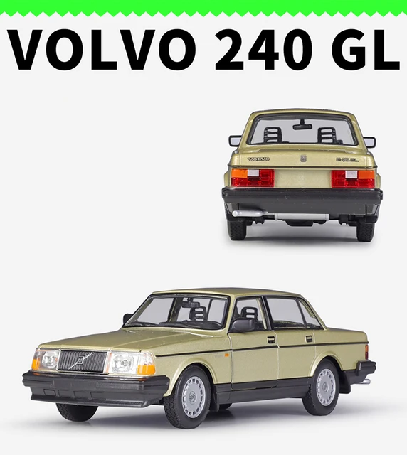 Volvo 240 Toys Volvo 240 GL White 1:24 Scale