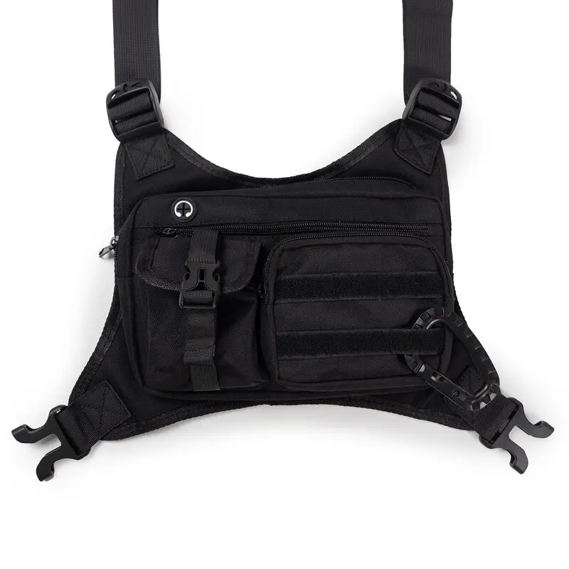 Tactical Chest Bag Backpack Camping Recon Kit Bag Molle Vest Edc Front ...