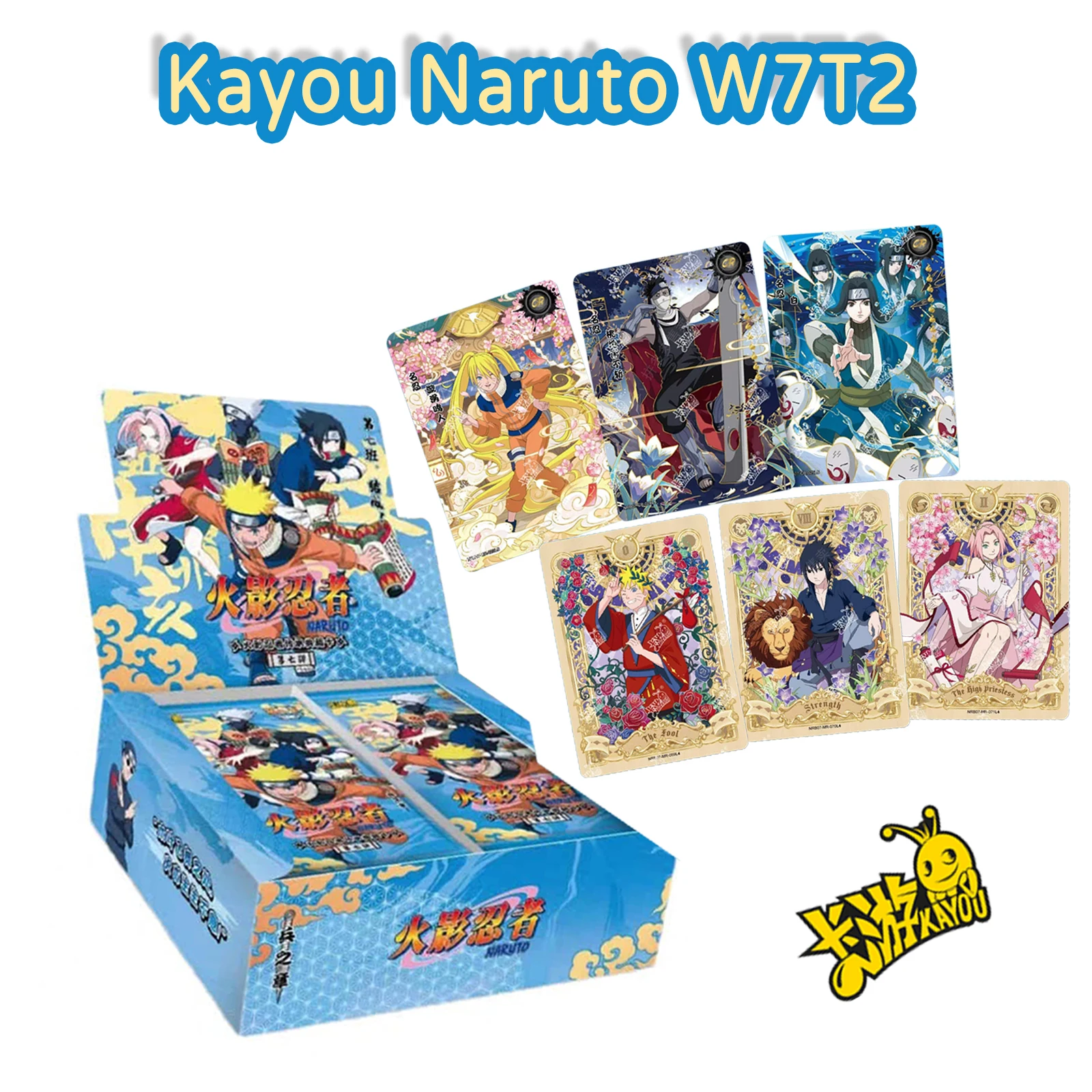 KAYOU-2024-Anime-Genuine-Naruto-New-Tier-2-Wave-7-Box-Rare-Sasuke ...