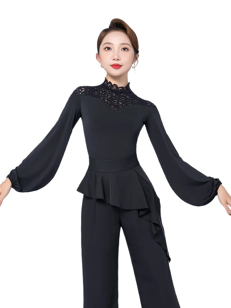2023-Modern-Dance-Clothes-Women-s-Dance-Jumpsuit-Practice-Clothes-Latin ...