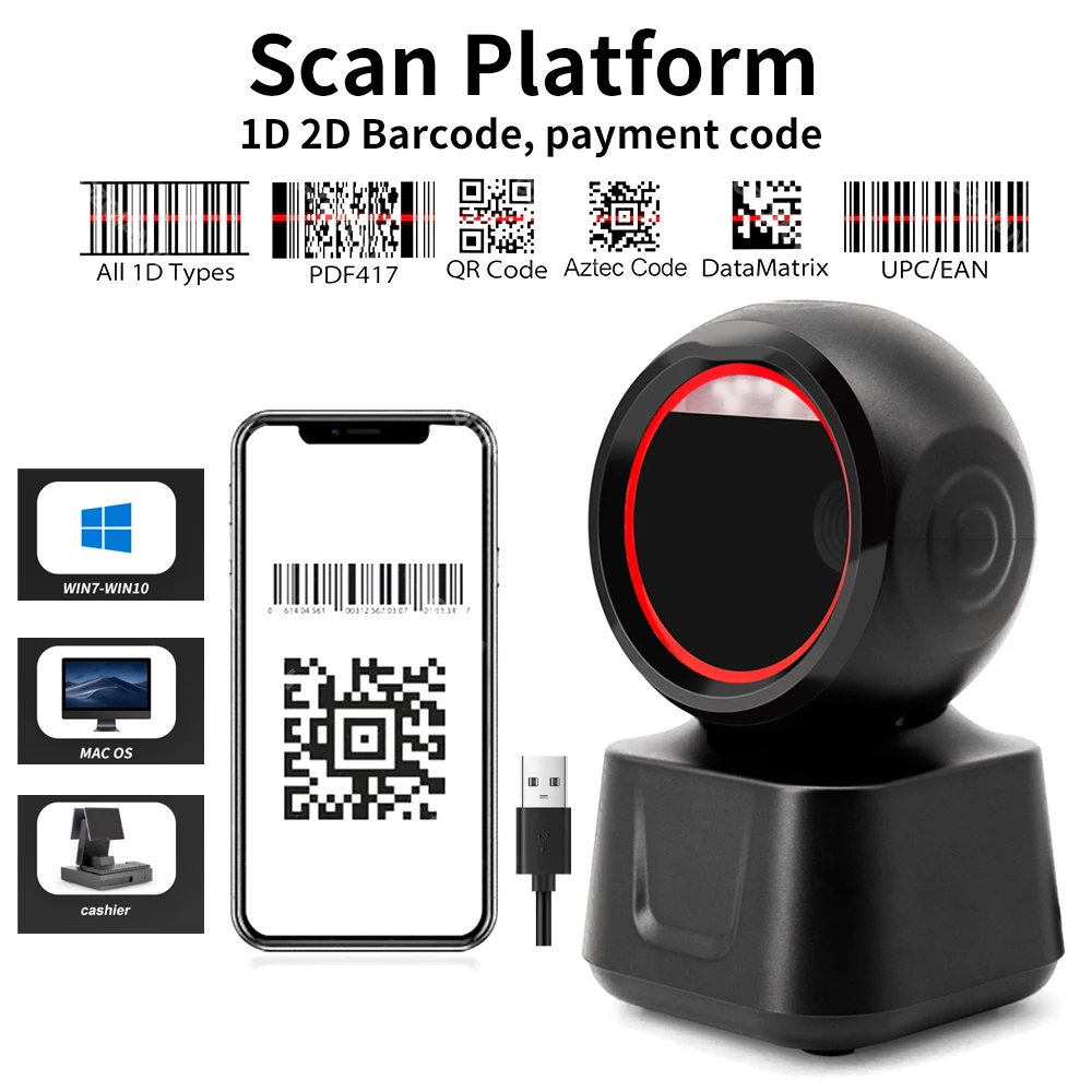 2D-Barcode-Scanner-Image-Platform-Durable-Desktop-Scanner-1D-2D-QR-Code ...