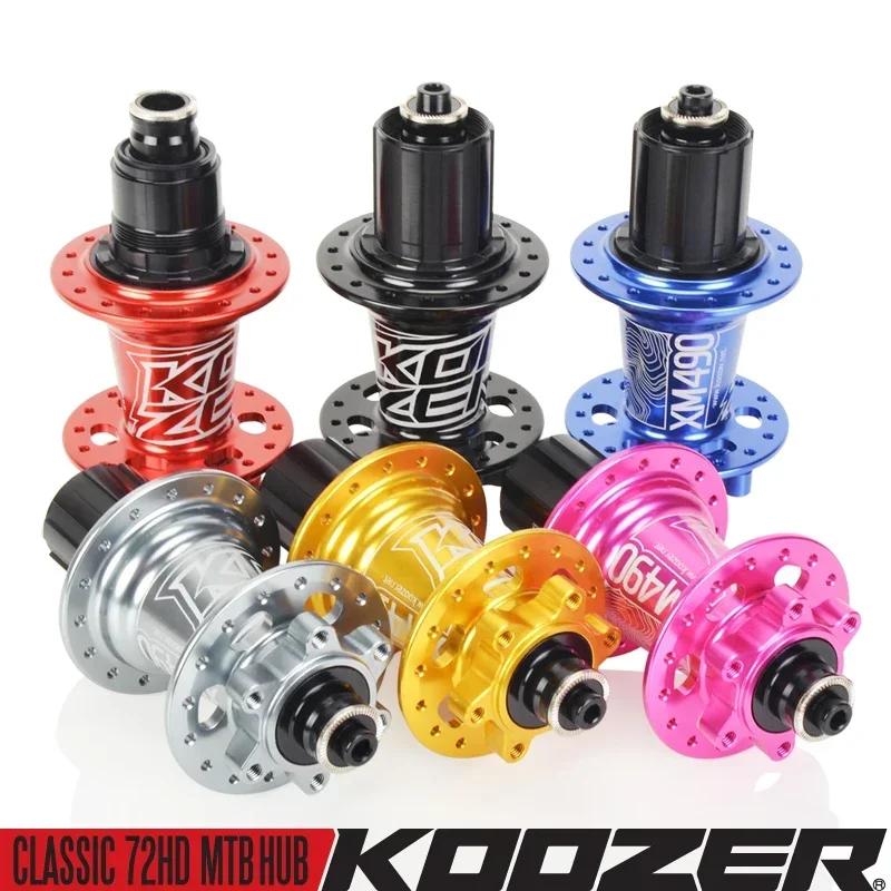 Koozer-XM490Hubs-4-Bearing-MTB-Mountain-Bike-Hub-Front-Rear-QR-32Holes ...