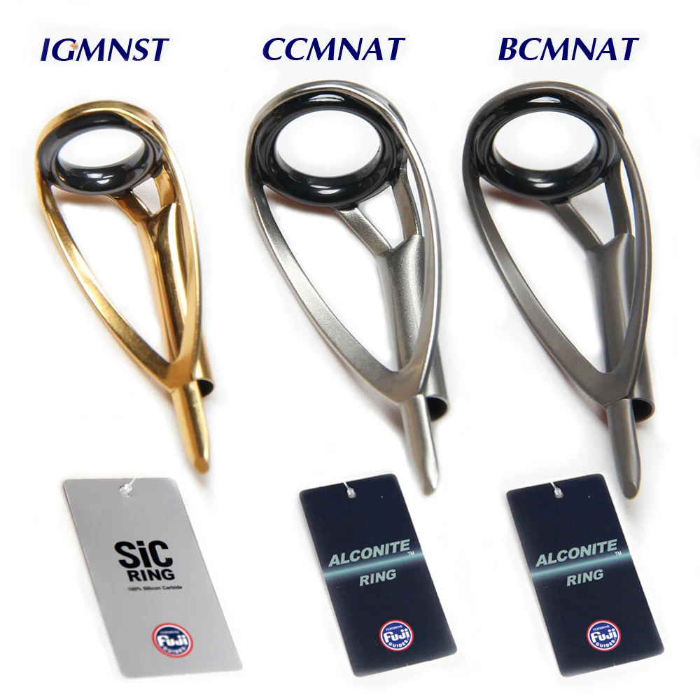 Original Fuji Top Tip Ring 2pcs MN Stainless Steel Frame for Spinning ...