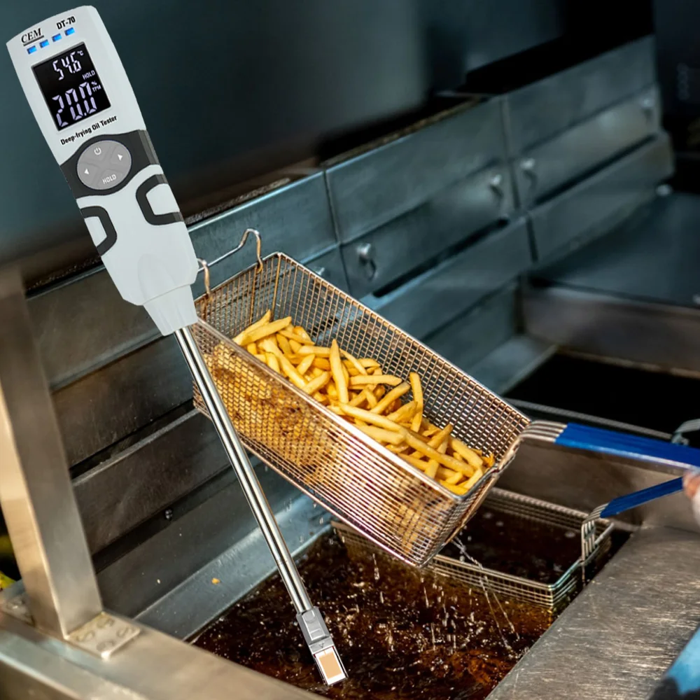 High Quality Fryer Cooking Oil Tester Range 0-40% TPM Deep Fry Cooking ...