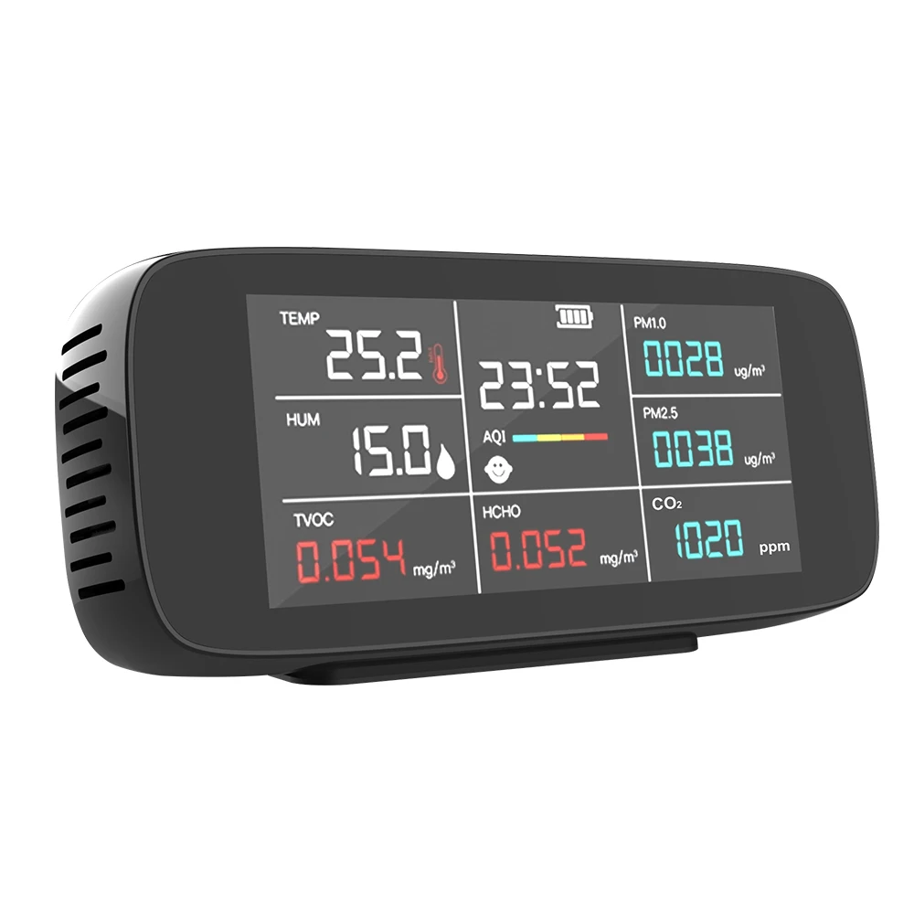 Dienmern-DM197-Multifunctional-Air-Quality-Detector-Desktop-LCD-Display ...