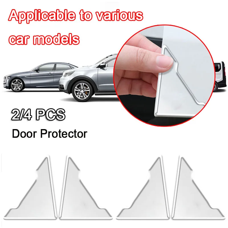 Universal-Silicone-Car-Door-Corner-Cover-Bumper-Crash-Scratch-Protector ...