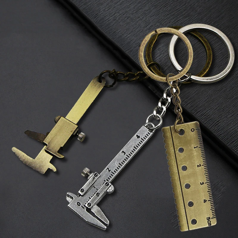 Vintage-0-40mm-Mini-Vernier-Calipers-Keychain-For-Women-Men-Portable ...