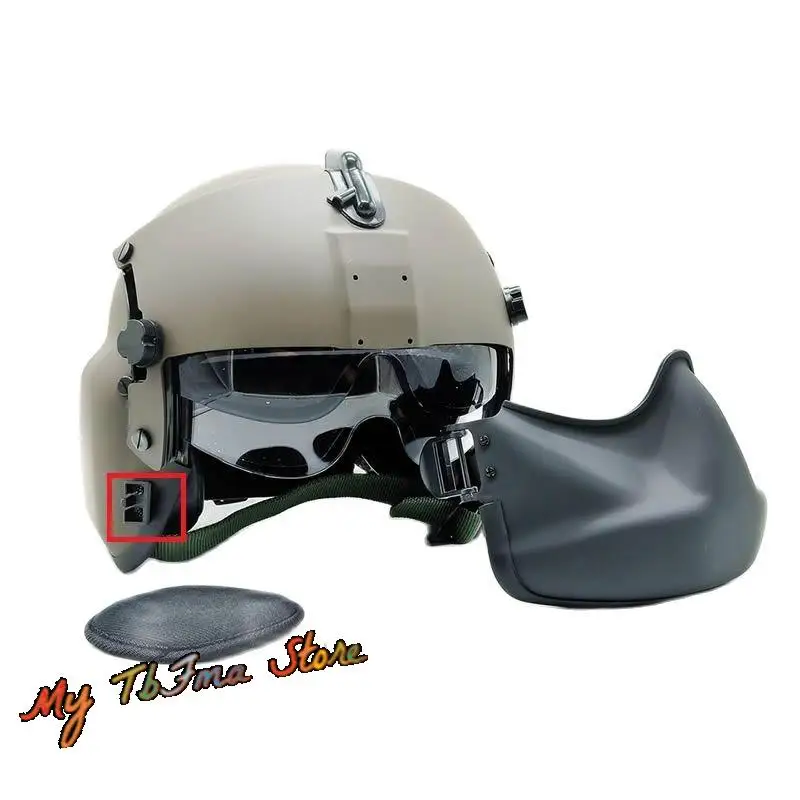 HGU-56P-Aviation-Helmet-Accessory-MFS-Protective-Mask-Black-GPNVG18 ...