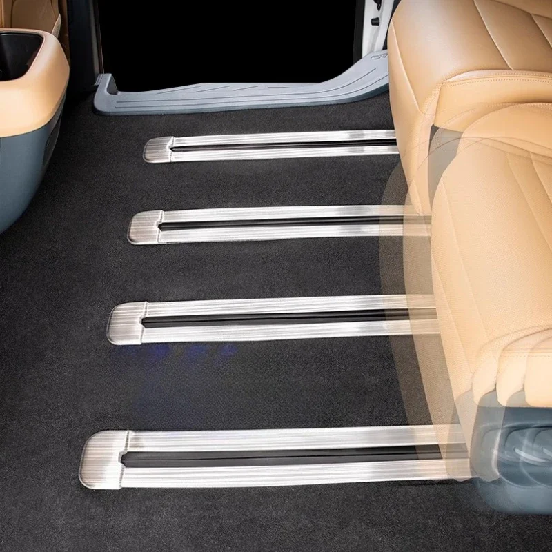 For GAC Trumpchi E8 Seat Slideway Bright Strip Anti-friction Protection ...