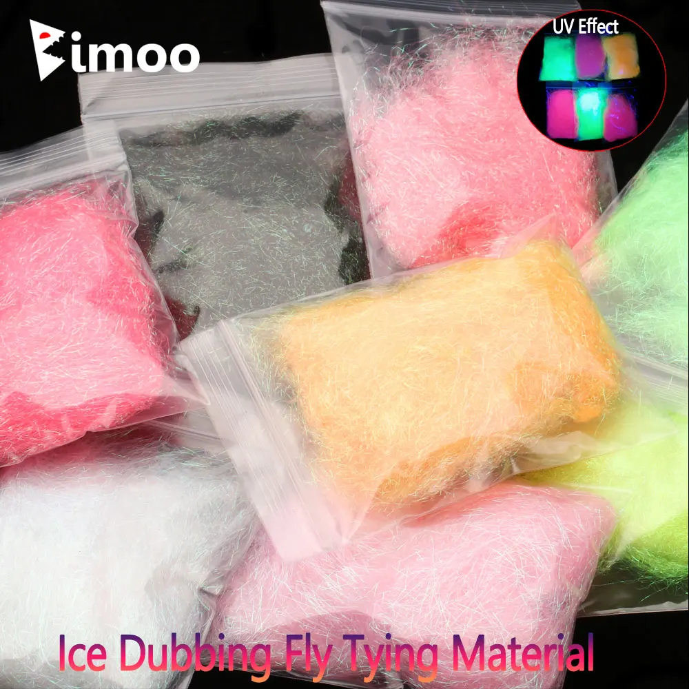 Bimoo-2packs-Ultra-Fine-Ice-Dubbing-Fly-Tying-Material-Ice-Dub-Fiber ...