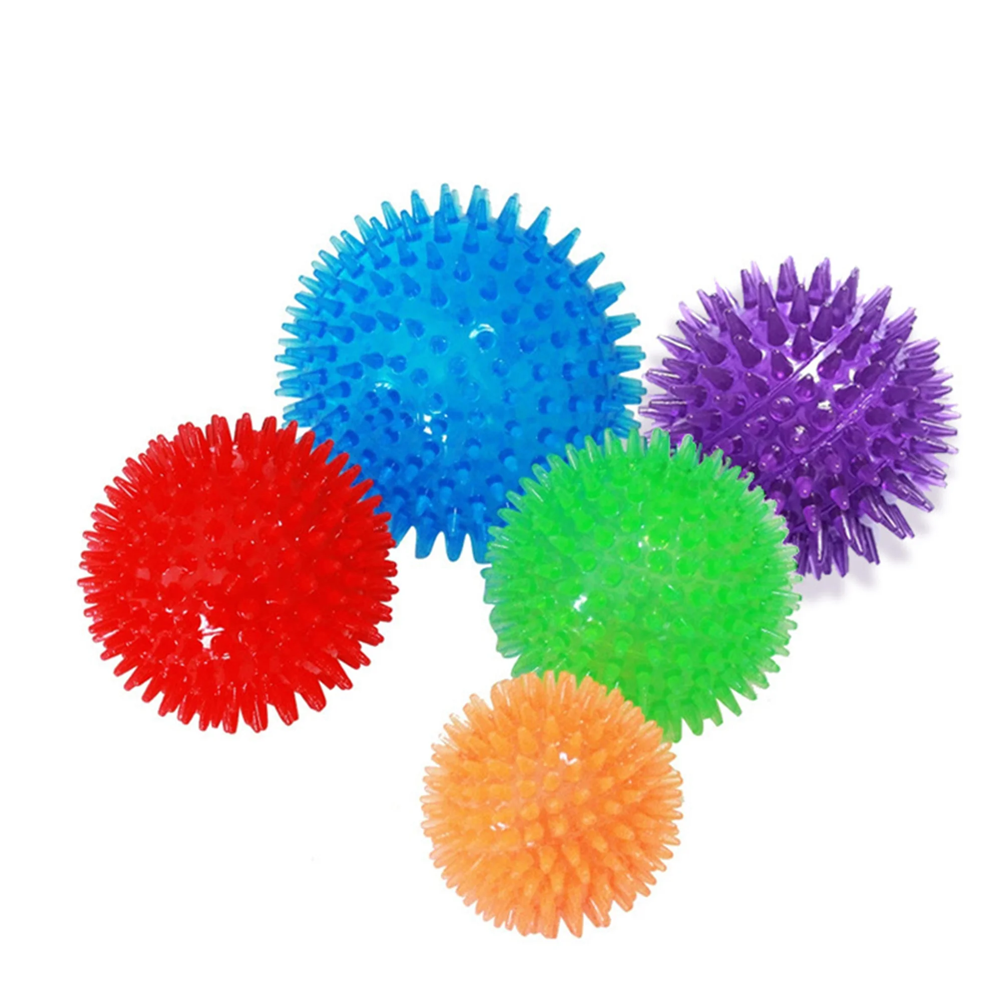Large-dog-vocalization-pet-toy-ball-prick-massage-elastic-toothbrush ...