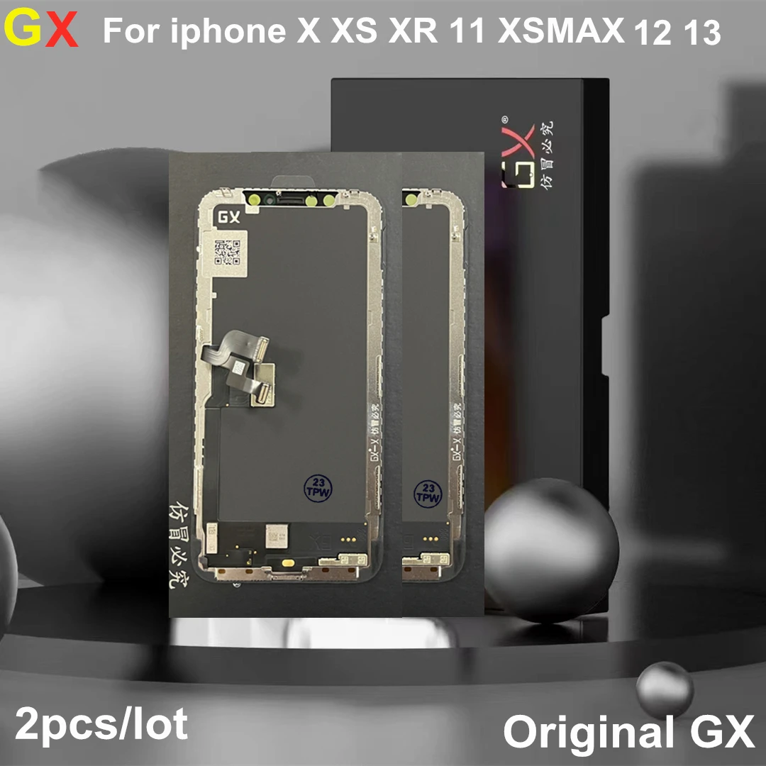 GX-pantalla-LCD-OLED-para-iphone-montaje-de-digitalizador-para-iphone-X ...