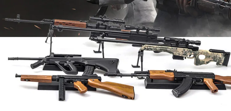 DIY 1:3 Scale Detachable Alloy M4 Toy Gun Rifle Gun Model ABS Metal Gun ...