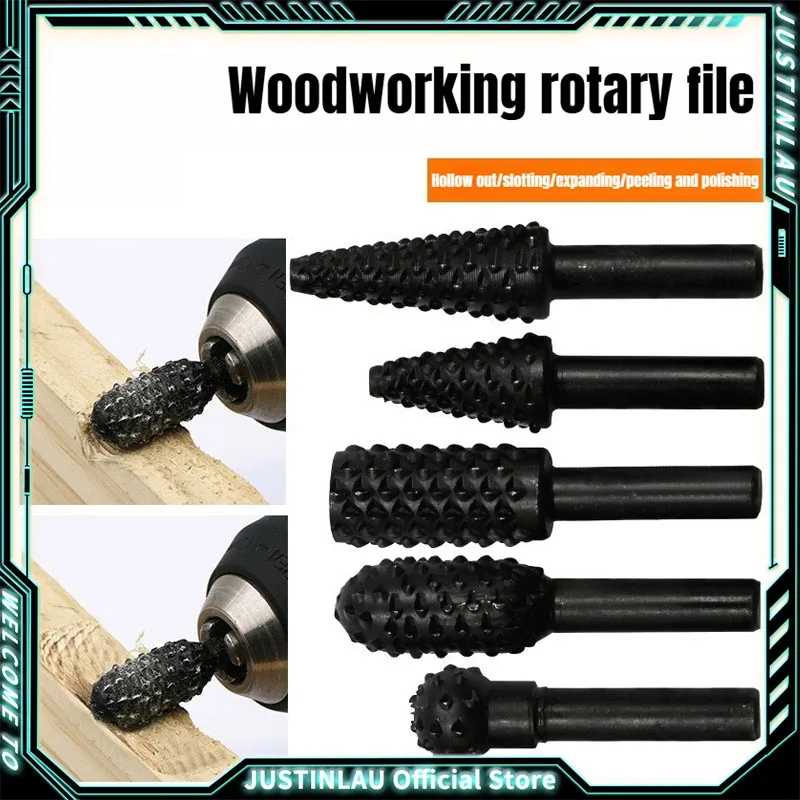 1/4'' 10PCS Drill Bit Set Cutting Tools for Woodworking Knife Wood ...