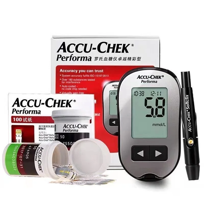 Accu-Chek-Performa-Blood-Glucose-Meter-Roche-Blood-Glucose-Meter ...