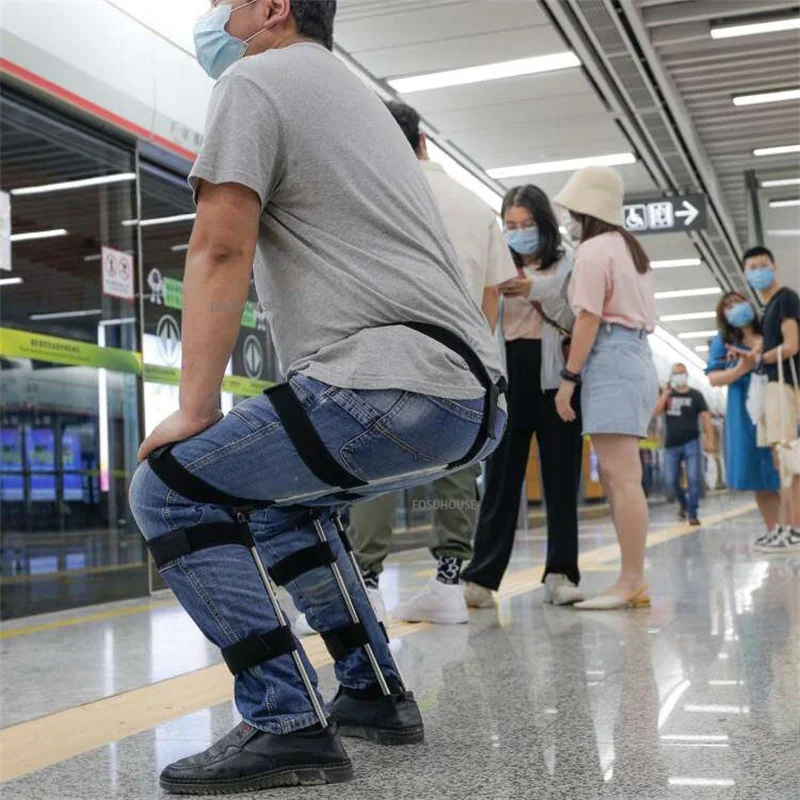 Portable-Adult-Exoskeleton-Chair-Wearable-Invisible-Seat-Folding-Stool ...