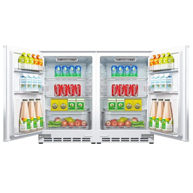 BC-90Q cabinet refrigerator under the counter fully embedded ultra-thin ...