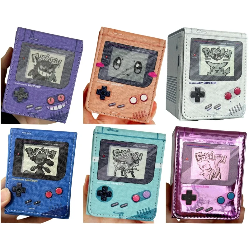 Card-Case-Gengar-Mew-Eevee-Riolu-Suicune-Ptcg-Diy-High-Quality-Leather ...