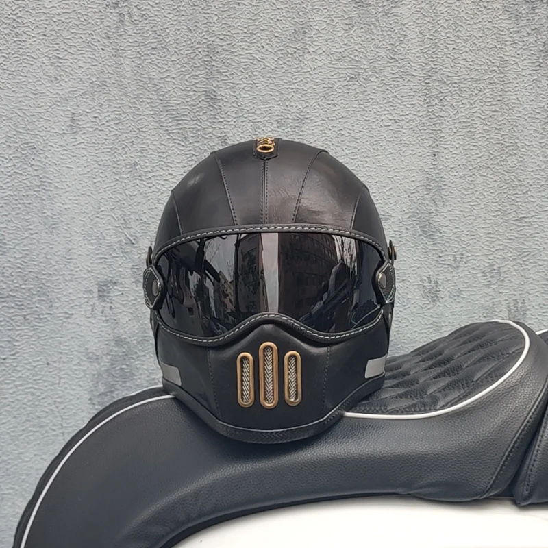 Retro-ORZ-helmet-fiberglass-full-face-helmet-caf-racing-driver ...