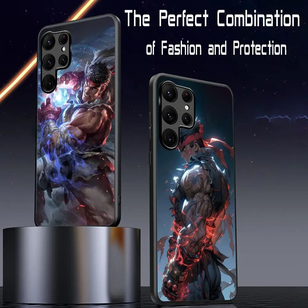 Game Street Fighter Phone Case For Samsung Galaxy S25 S24 S23 S22 S21 ...