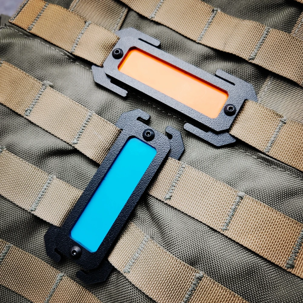 Tactical-Molle-Luminous-Mark-Blue-Orange-Molle-Accessories-Noctilucent ...