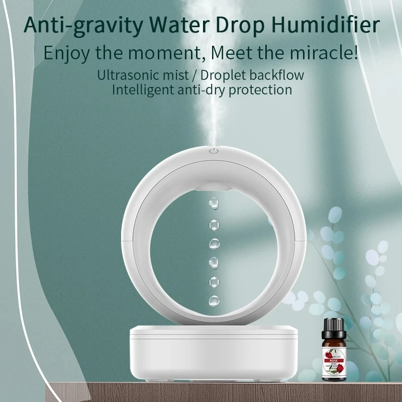 Anti-Gravity-Air-Humidifier-Water-Drop-Mist-Maker-Fogger-Humidifiers ...